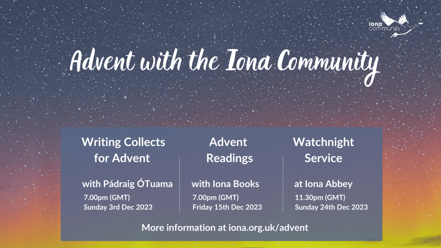 Advent with the Iona Community - Iona Community