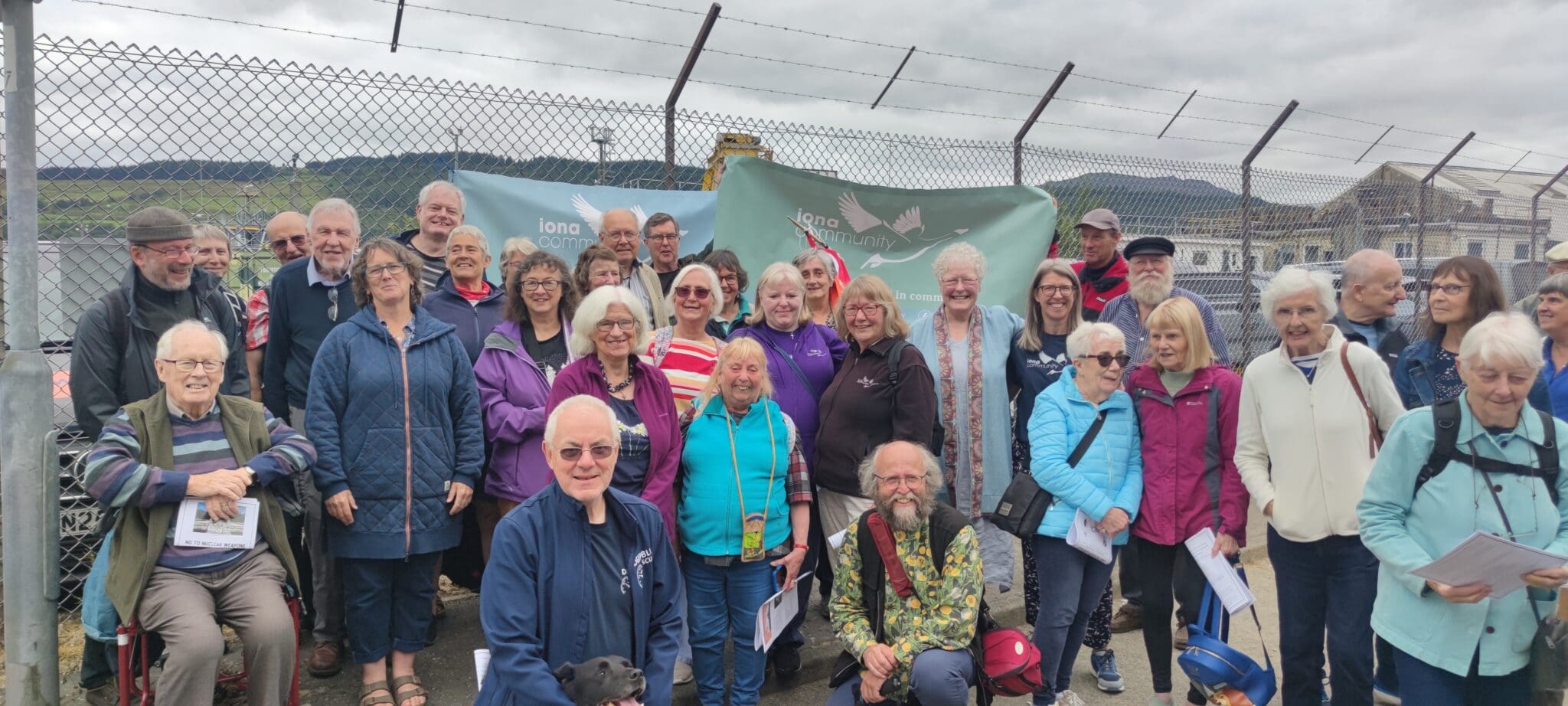 Peace vigil at Faslane - Iona Community